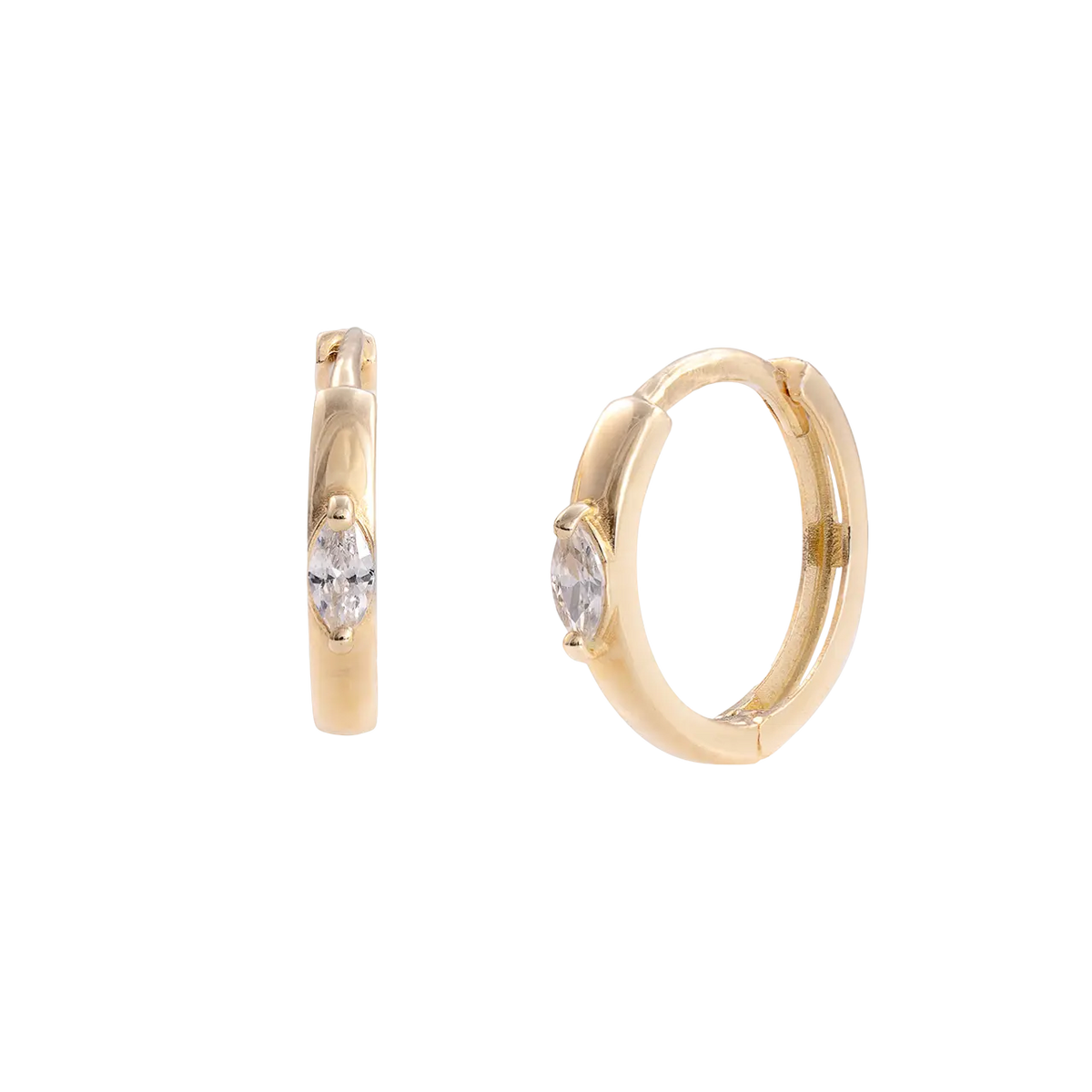 Earrings Lis In The Loop • 14k Gold - Lisa&Co. | Lisa&Co.